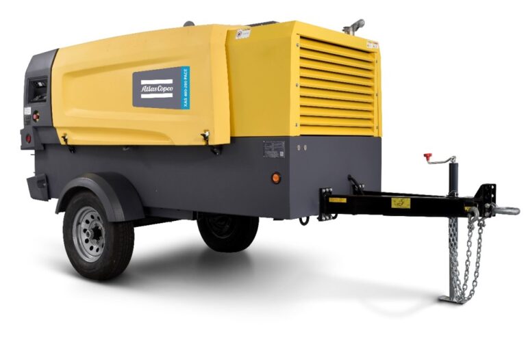 410 cfm 12 bar Atlas Copco XAHS 400 PACE Diesel Portable Air Compressor ...